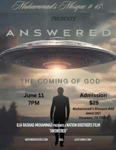 The Nation of Islam – Muhammad Mosque No. 45